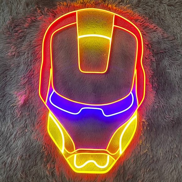 Wall Decor | Iron Man Neon Sign 15inch | Poshmark